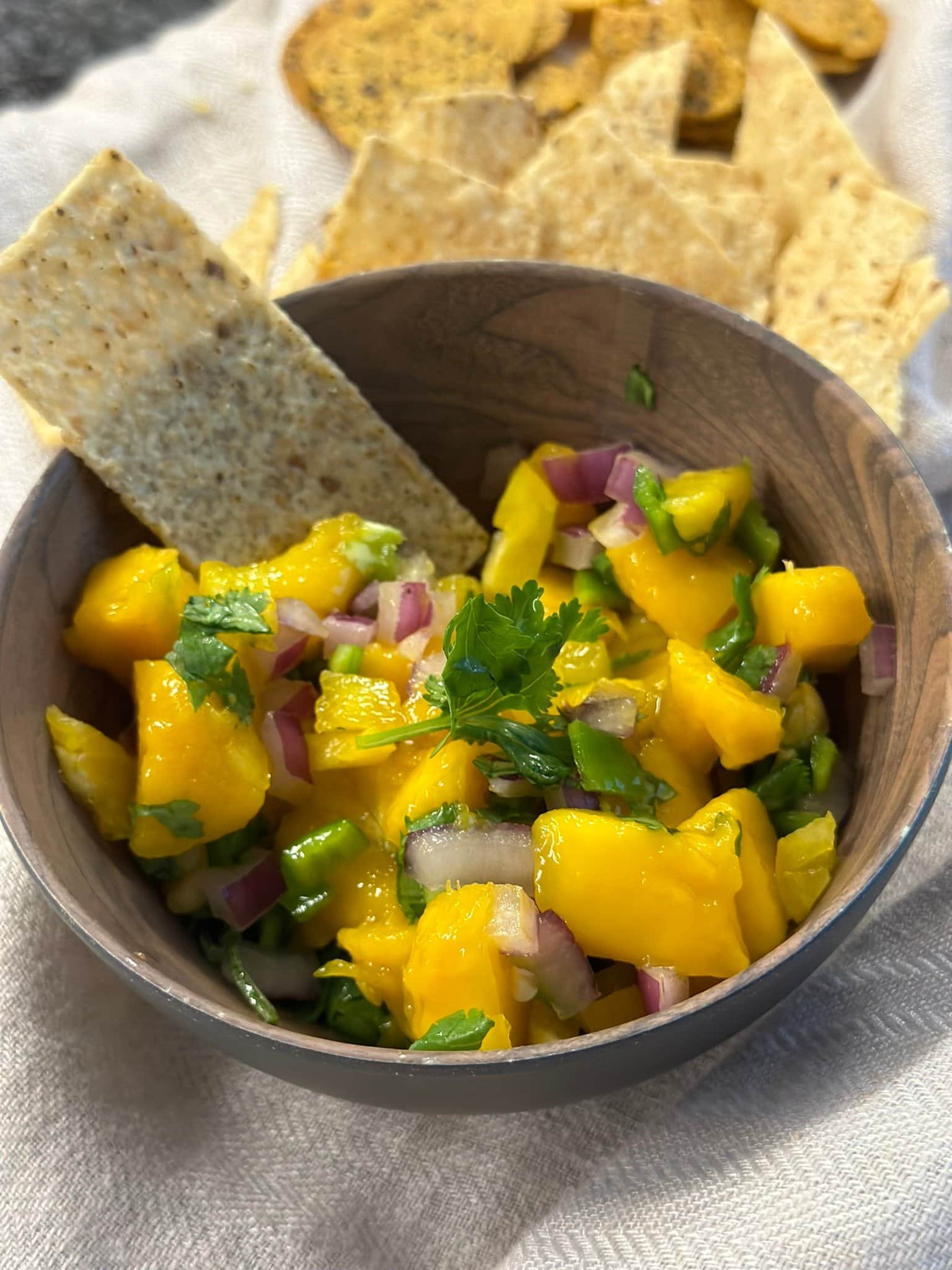 Fiesta Mango Salsa » Chick In Apron